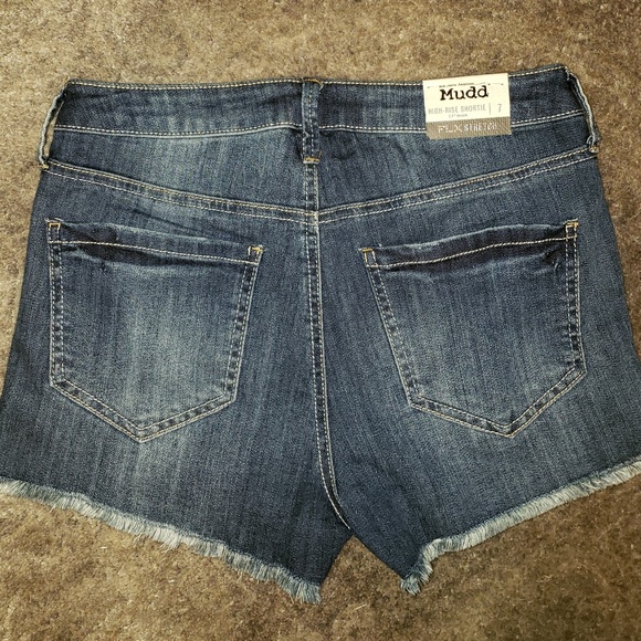 Mudd | Shorts | Mudd Stretch Hi Rise Jean Shorts | Poshmark